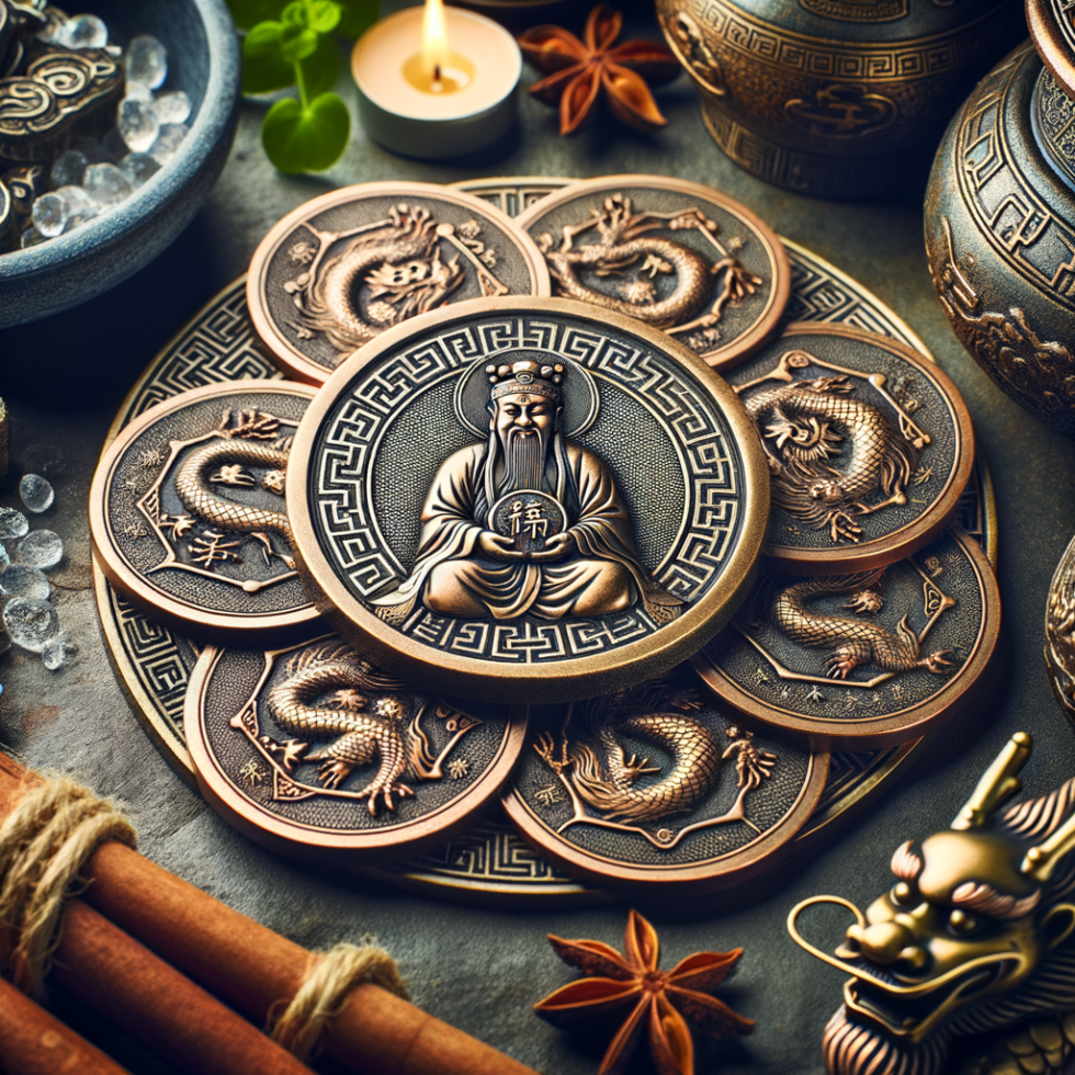 Monedas chinas amuleto: significado y uso